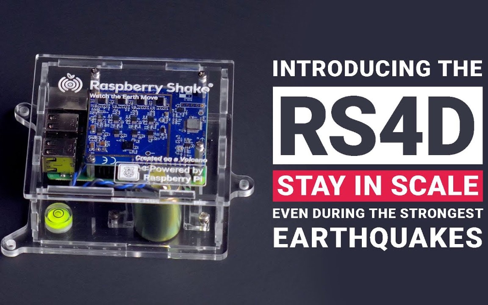 RS4D | Strong Motion Seismograph