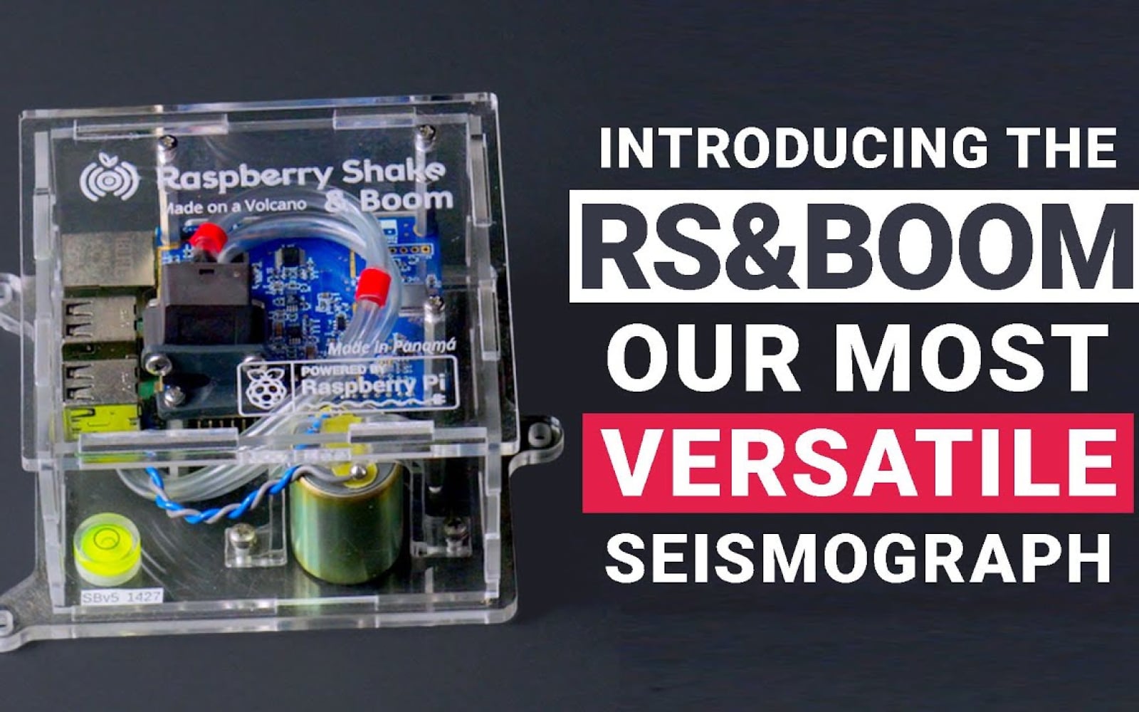 RS&BOOM | Seismo Acoustic Monitor